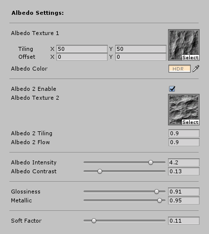 Simple Water Shaders. Shaders Settings (/ Simple Water Shader / Water Surface). Free Unity Asset ...